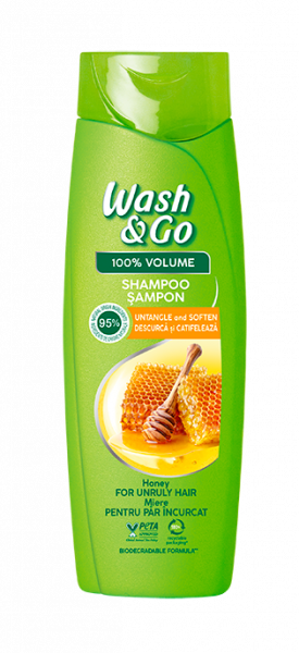 100& VOLUME SHAMPOO W&G SH HONEY | Wash and Go
